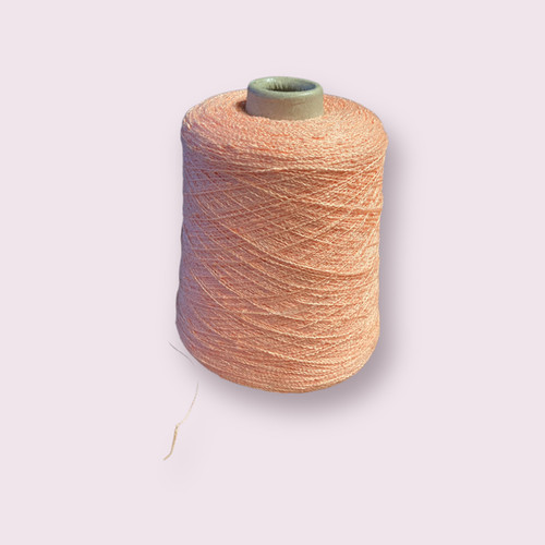 Metro Yarns, aprox.: 530g yarn cone, Colour: Gentle Pink, Crepe Style ...