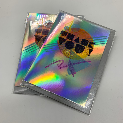 Gocco Holographic Synthwave 101 Cards | Inkymole