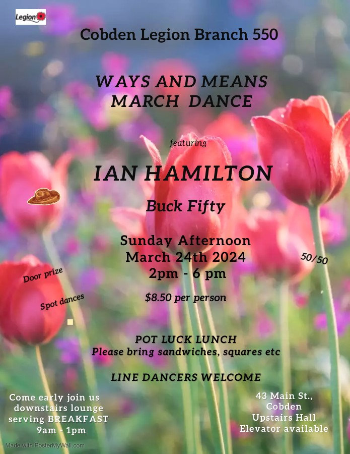 Cobden Legion "Ways and Means" Dance | VHR