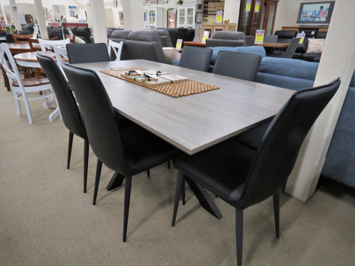 Tivoli /River 6x3 Extension 7pce Dining Suite | Enfield
