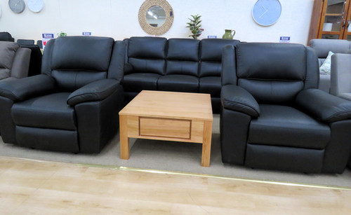 Ibis 3RR+RR Leather Lounge Suite | Enfield