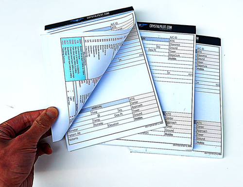 3 Pack VFR-IFR Notepad with METAR Ref Guide | OSEILLC