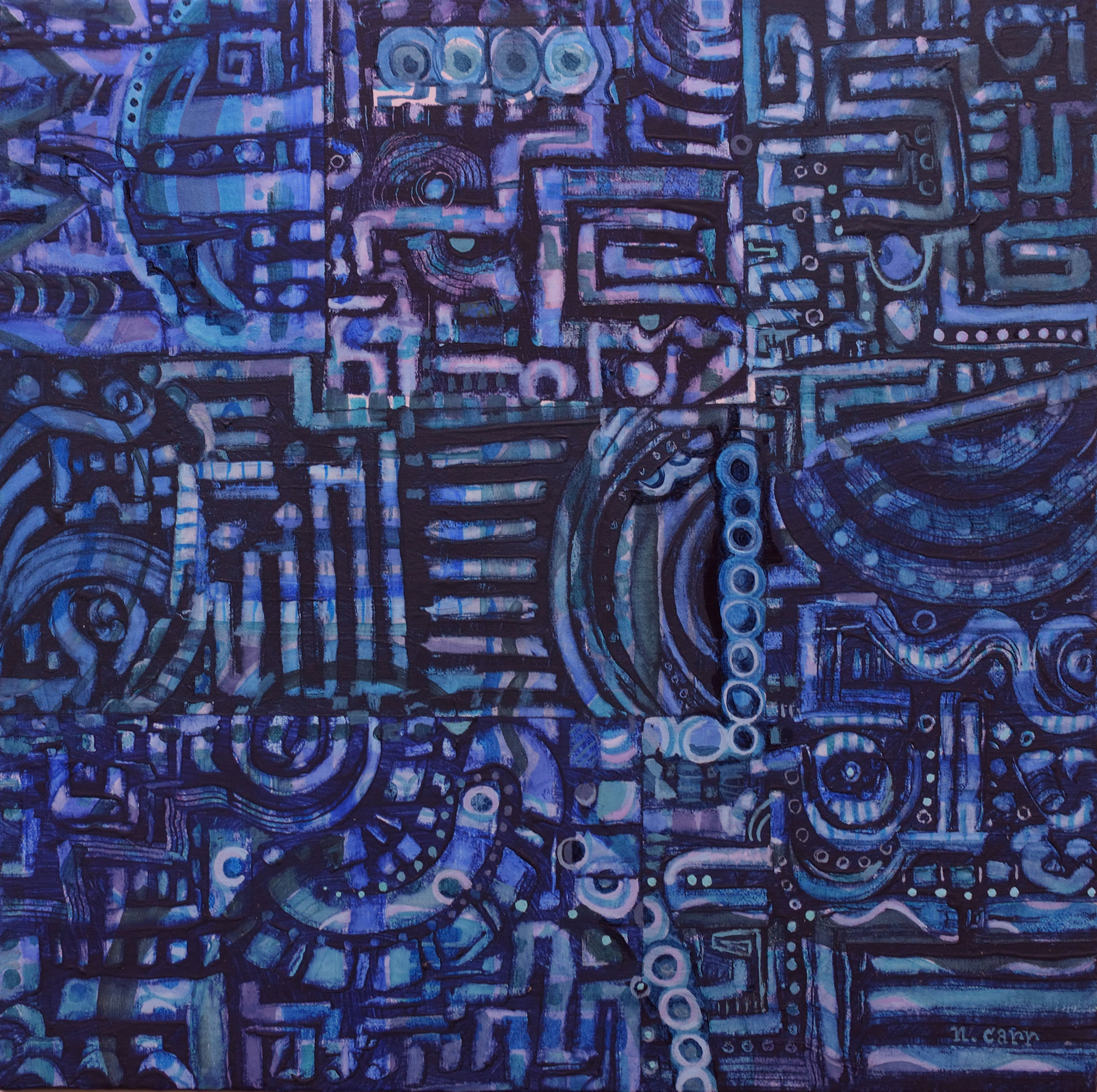 THE SELF & THE WORLD - Norman Carr's Haven of Nonobjective Painting