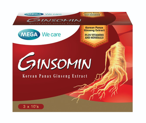 Mega Ginsomin 8 เม็ด | KMK Medical
