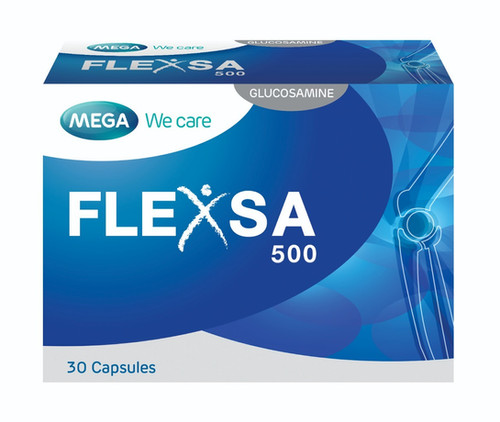 Mega Flexsa 500 mg 30 แคปซูล | KMK Medical