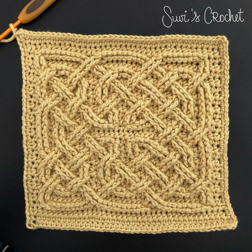 Book of Kells - Square Knot | Suvi's Crochet