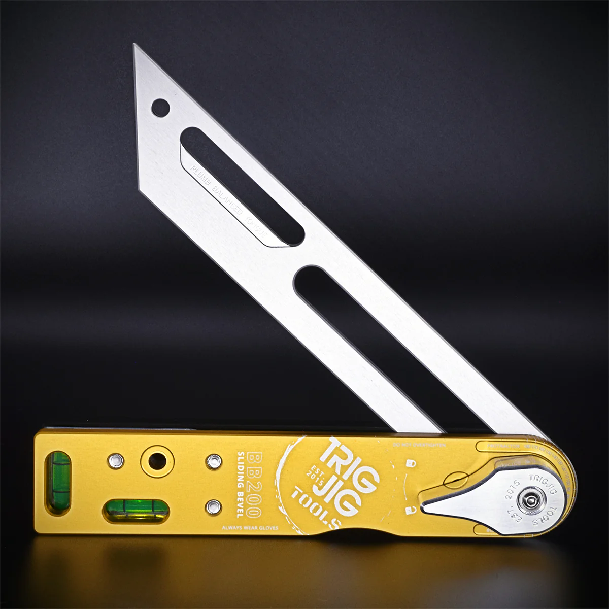 Buy TrigJig BB200 Big Sliding Bevel | Tooltech | AUD240 InStock | Australia