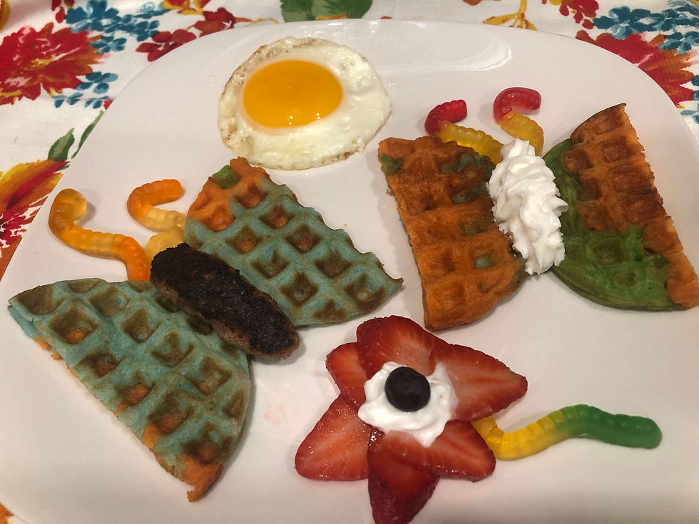 Butterfly Waffles