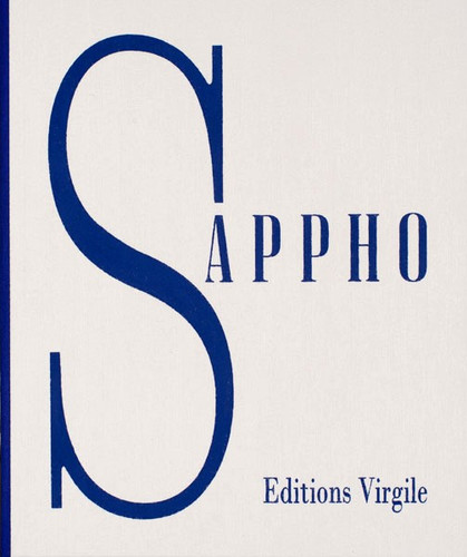Sappho I Yourcenar | Editions Virgile