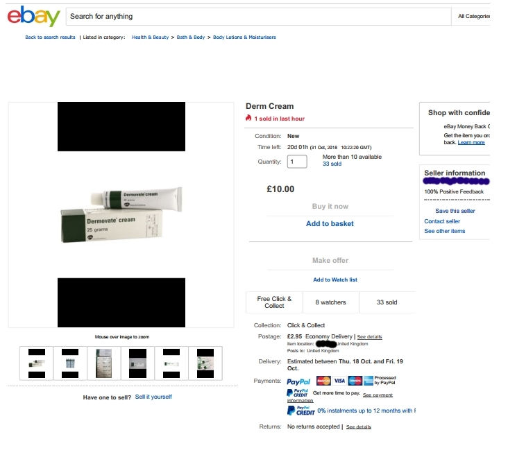 Prescription only medicines and the internet