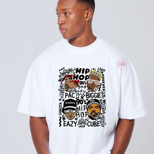 90s Rapper Hip Hop Graffiti | DTF Transfer | Cocoa Cuttables