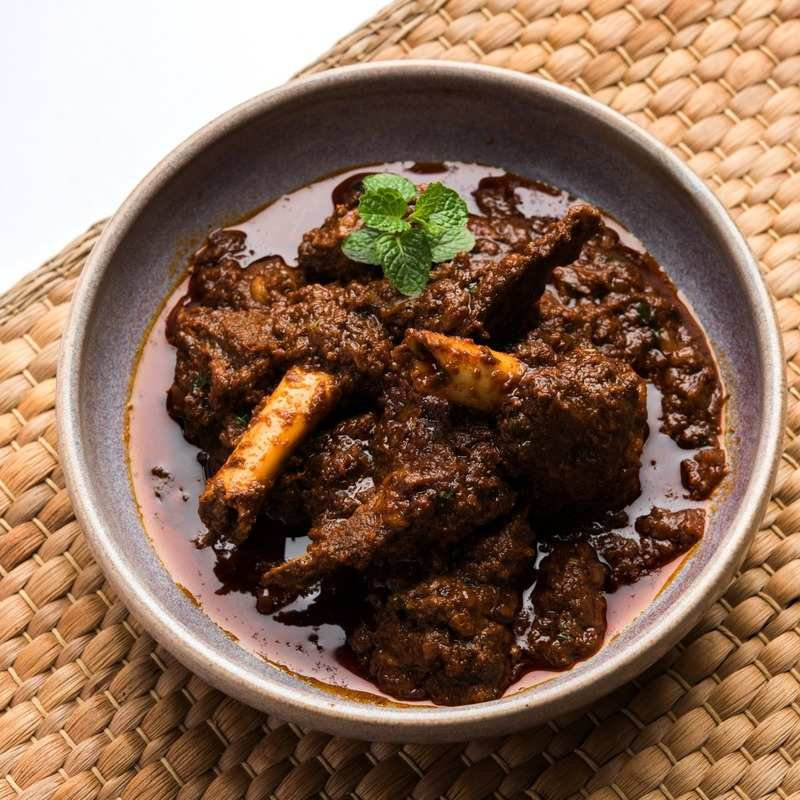 Hyderabadi Mutton Bhuna | Aromatica