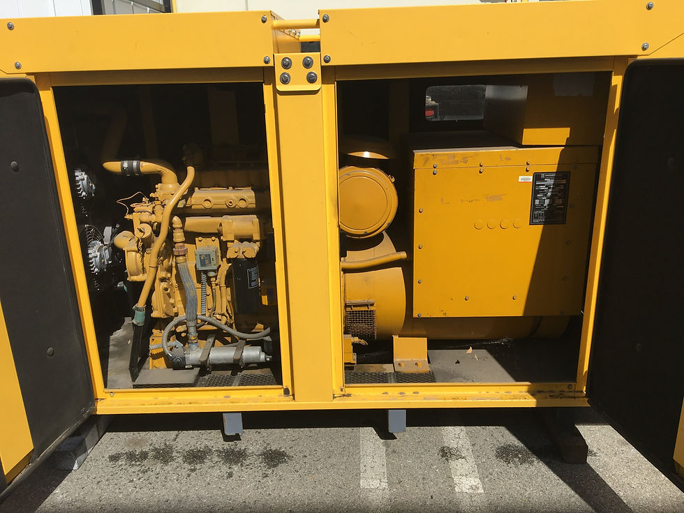 105kW Caterpillar Standby Generator With New Enclosure, 60% OFF