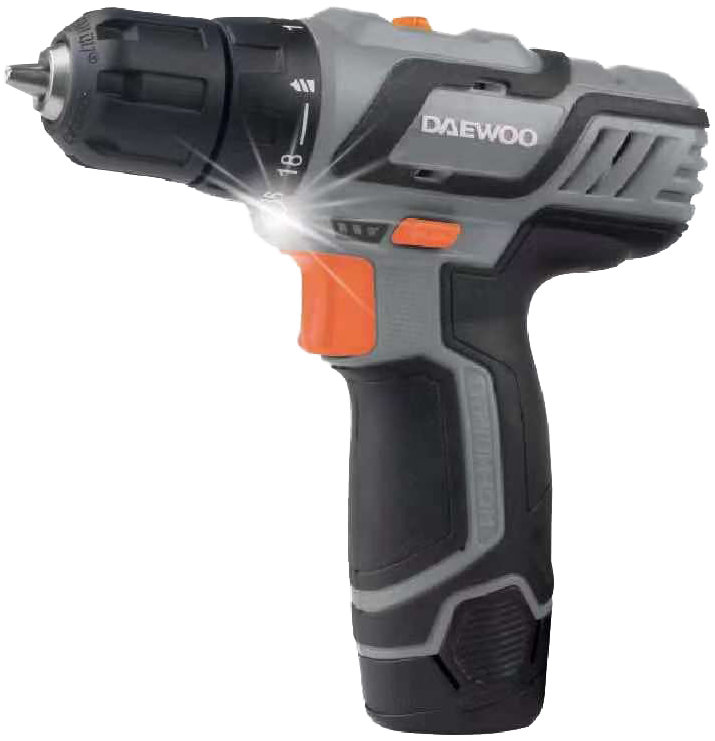 DAEWOO Pro 12V Cordless Drill