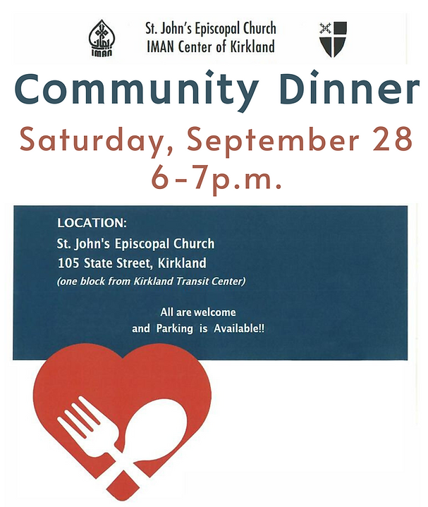 COMMUNITY DINNERS | St. John's Kirkland