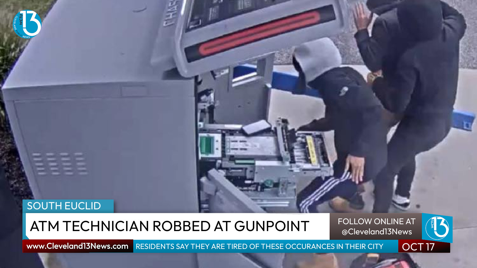 $5,000 Reward Offered After ATM Technician Robbed at Gunpoint in South ...