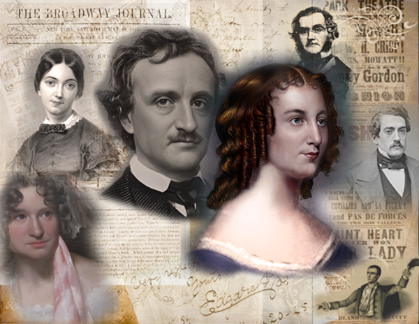 Anna Cora Mowatt and Edgar Allan Poe