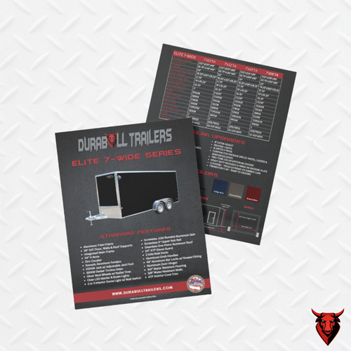 7-Wide Trailer SPEC Sheet | DuraBull Trailers