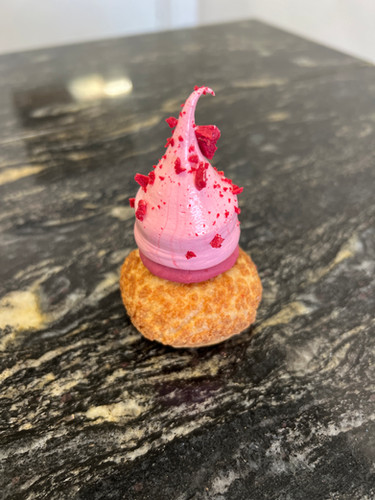 Raspberry Pavlova Choux Box | Choux Box