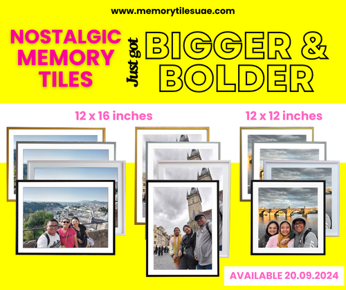 12x16 Photo Tiles | Memory Tiles