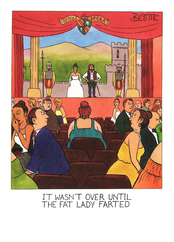 Fat Lady Fart | Bestie Art