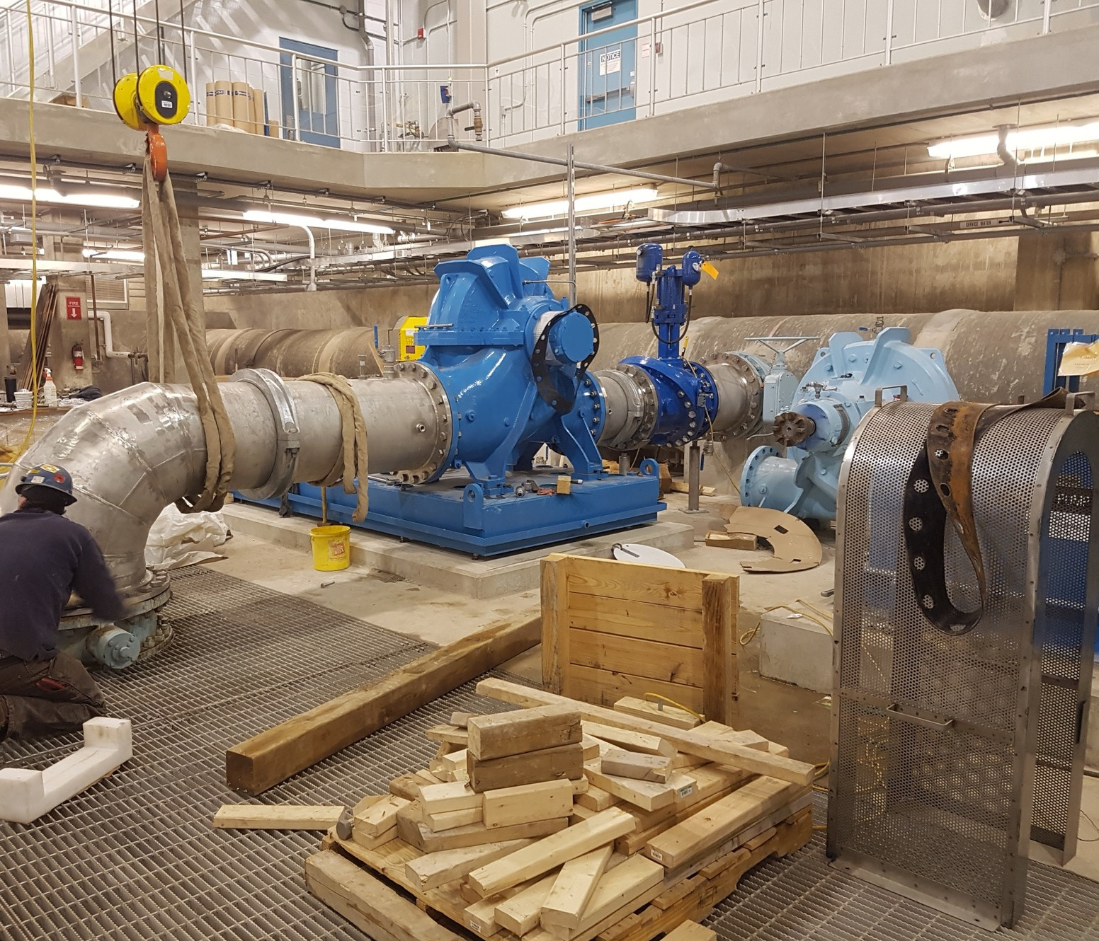 Pipe and Pump Installation