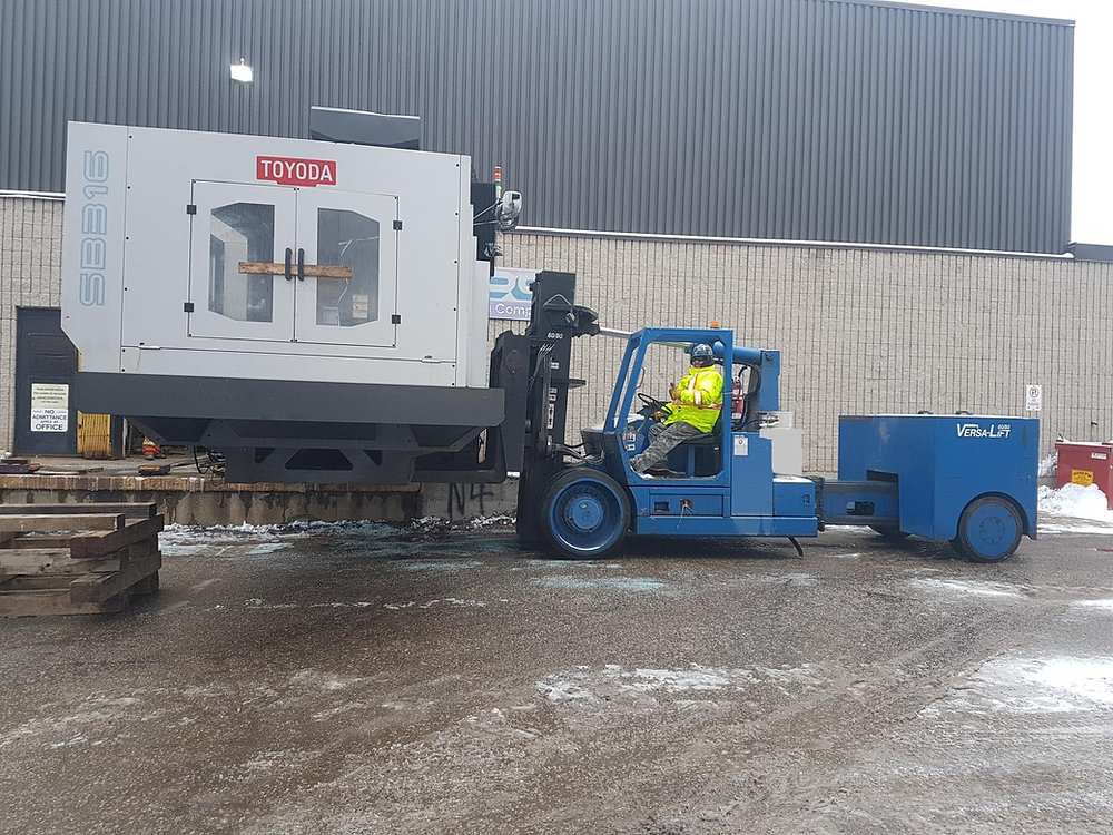 Machinery Moving and Turnkey Installation
