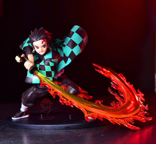 Tanjiro With Flaming Sword | Ninja Studio India