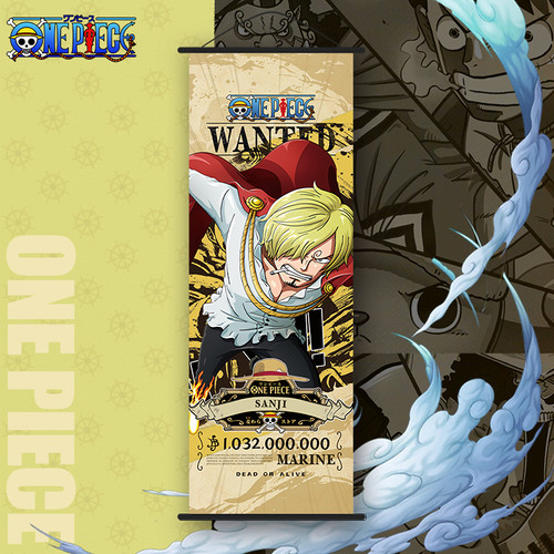 Sanji One Piece Wall Scroll | Ninja Studio India