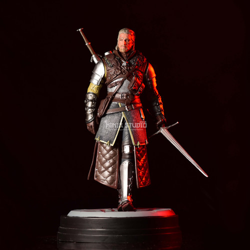THE WITCHER 3: WILD HUNT: GERALT GRANDMASTER URSINE FIGURE | Ninja ...