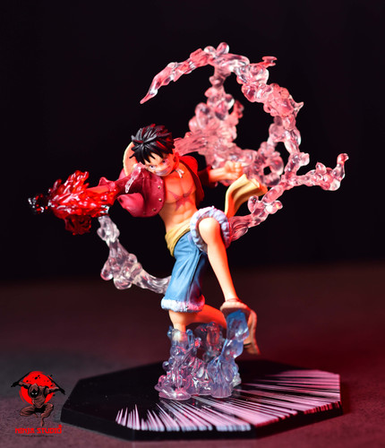 Luffy in Action With Box | Ninja Studio India