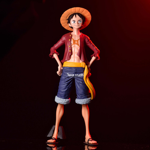 Luffy With 3 Different Facial Expressions 24cm | Ninja Studio India