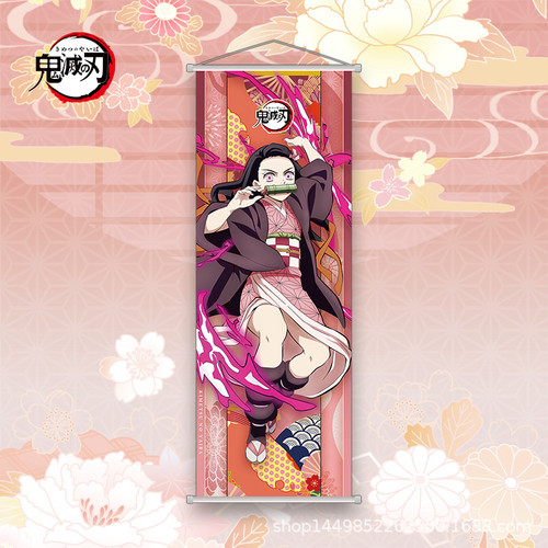 Nezuko Kamado Demon Slayer Wall Scroll | Ninja Studio India