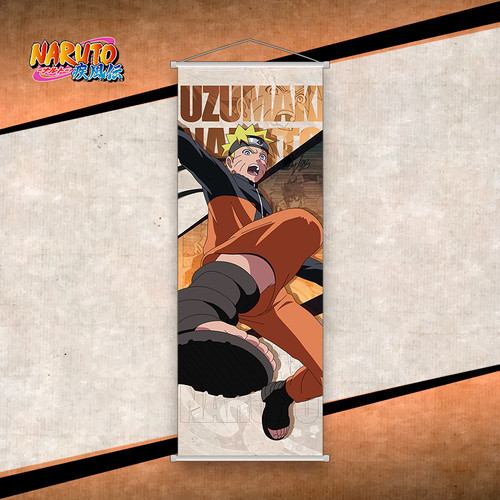 Naruto Uzumaki Wall Scroll | Ninja Studio India
