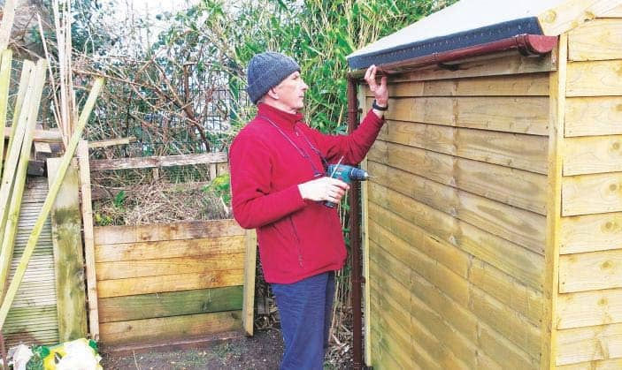 How To Put a Gutter On a Shed