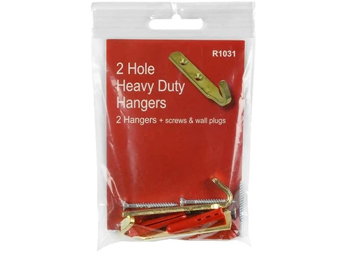 Rektangl 2 Hole Heavy Duty Hangers Framing Accessories | River Dart Gallery