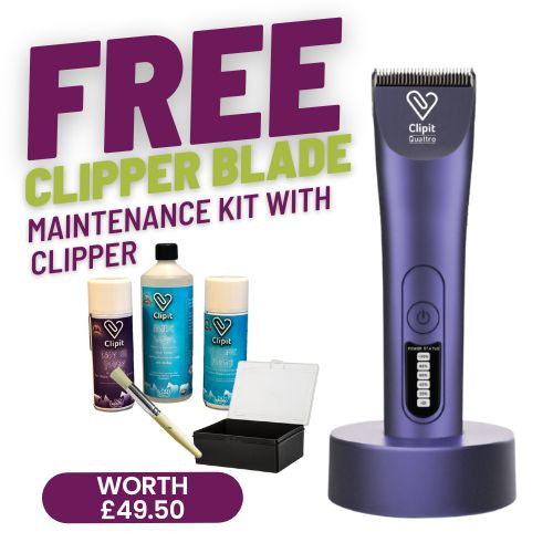 Clipit Quattro Cordless Dog Clippers | Clipit Grooming