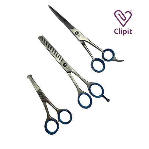 Clipit Basic Scissor Starter Set | Clipit Grooming SCS3