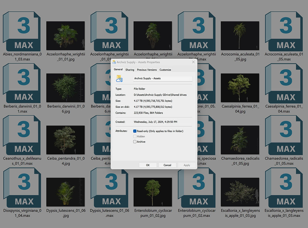 Archviz Supply | 3D Models Library