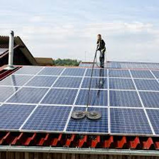 Solar Photovoltaic Panel Cleaning Karcher