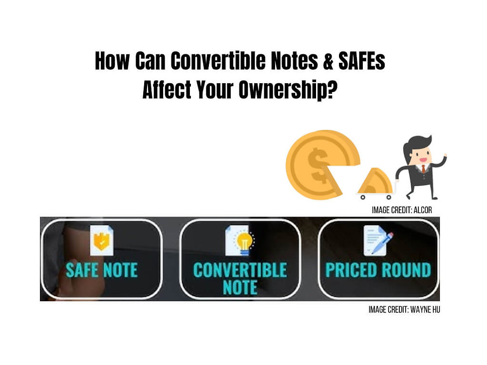 How Convertible Notes and SAFE Notes Affect Your Equity Ownership?