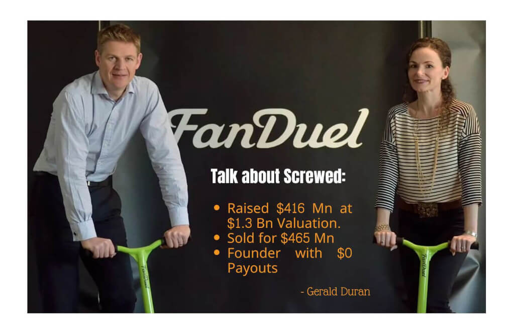 How FanDuel Founders Ended with $0 at $465 Million Exit?