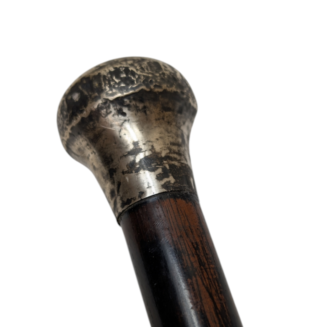 1859 Dated Silver Weighted Cane £145