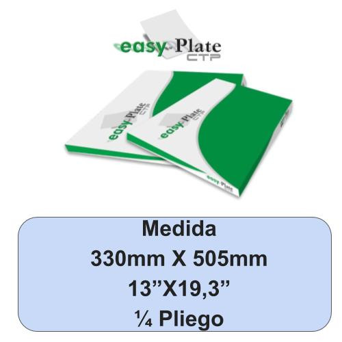 Easy Plate CTP 330mm X 505mm // Cuarto de Pliego | Fuerzadigital