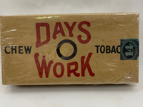 Vintage Days Work Chew Tobacco Package | OldTownArchSalvage