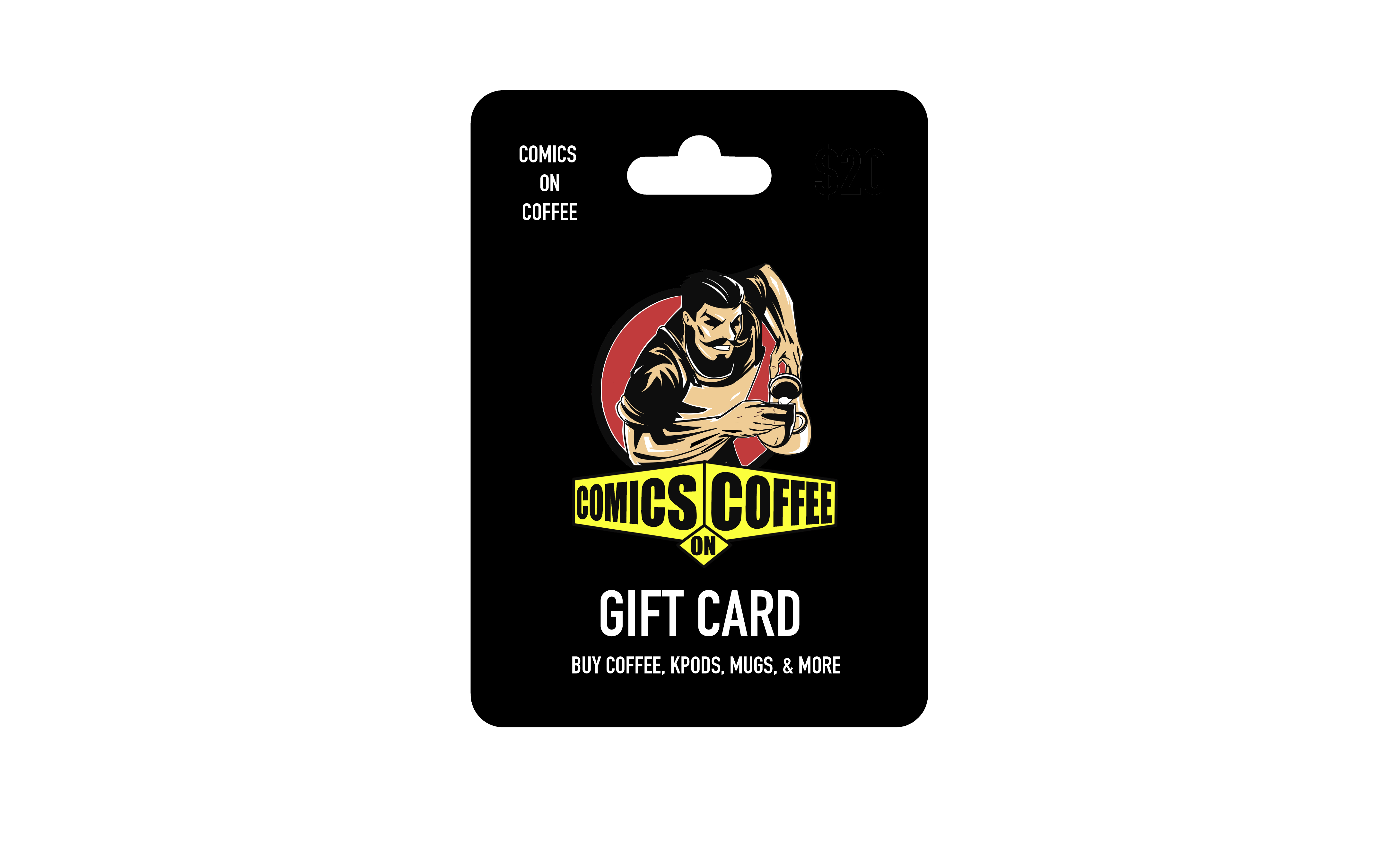 Gift Card | Comics on Coffee