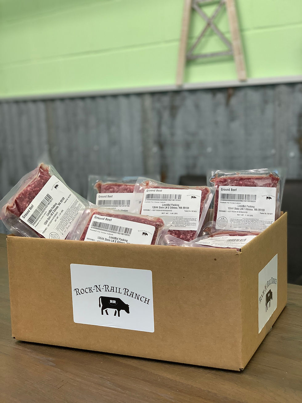 Ground Beef Box | Rock-N-Rail Ranch
