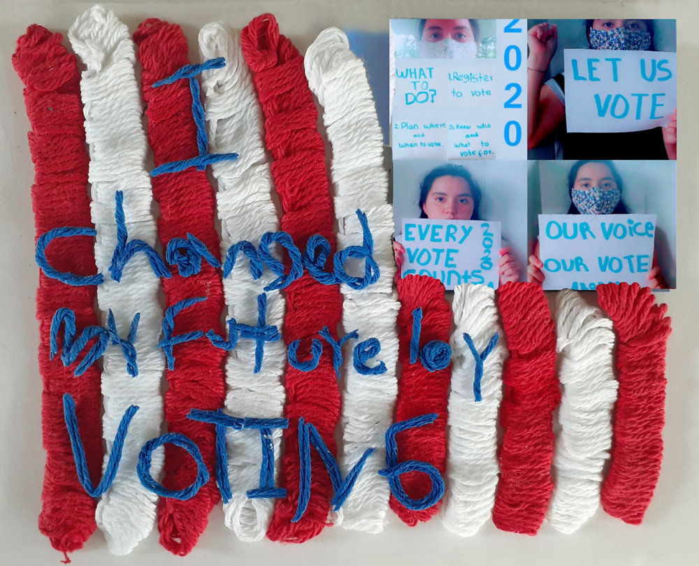 Art Gallery: Texas High School Students On Voting & Democracy