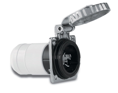 Marinco 6401EL-BX 63Amp Stainless Steel Inlet | P C S CABLES & CONNE in ...