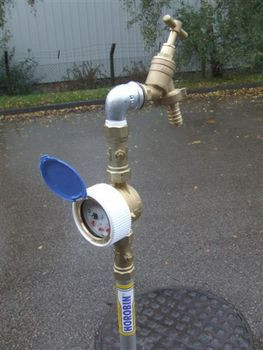 Standpipe with Water Meter | Horobin LTD